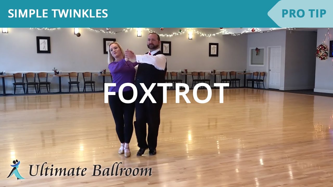 Foxtrot: Simple Twinkles - Ballroom Dance Lesson - YouTube