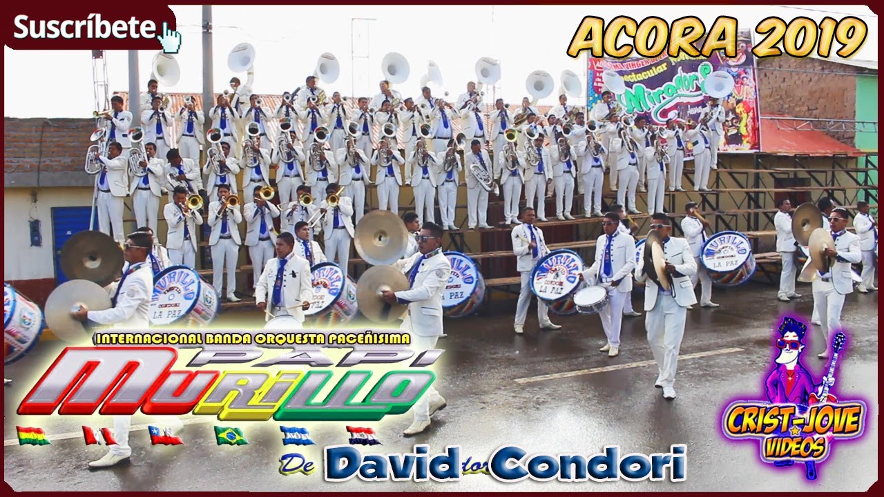 INTERNACIONAL BANDA ORQUESTA PACEÑISIMA PAPI MURILLO DE DAVID CONDORI ...