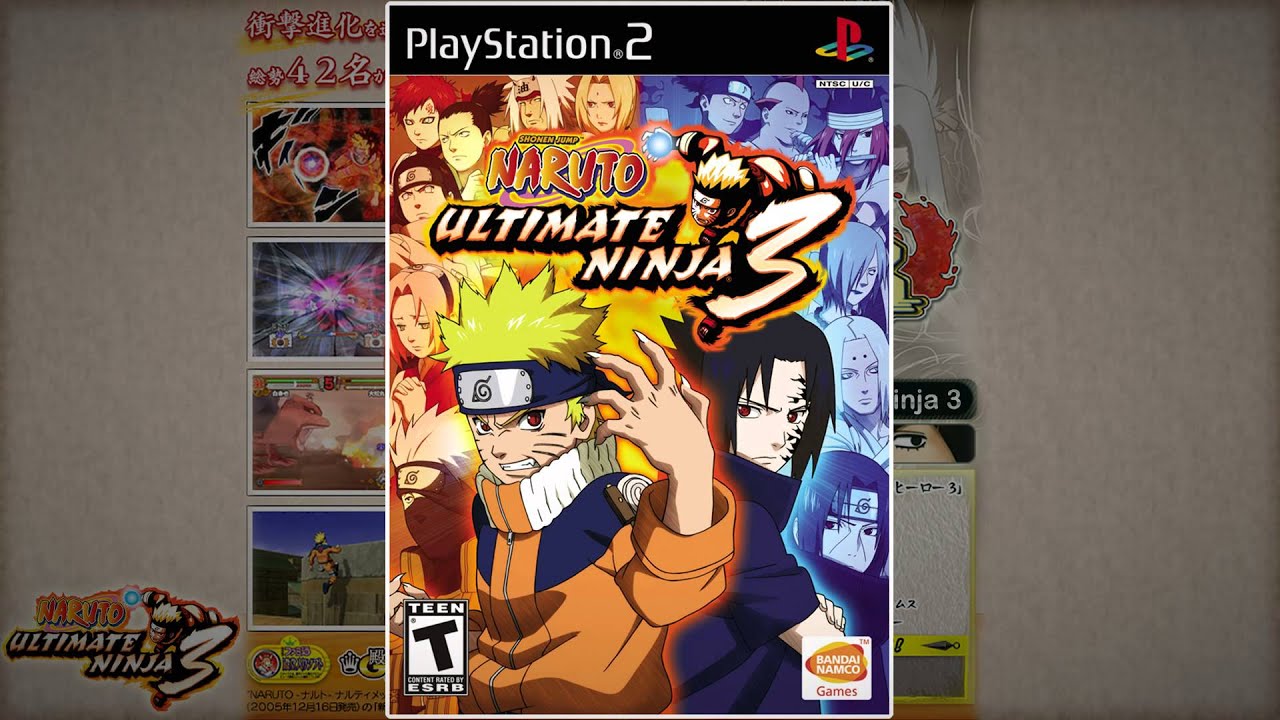 Naruto: Ultimate Ninja 3 - "Hero's History: The Fearsome... Akatsuki ...