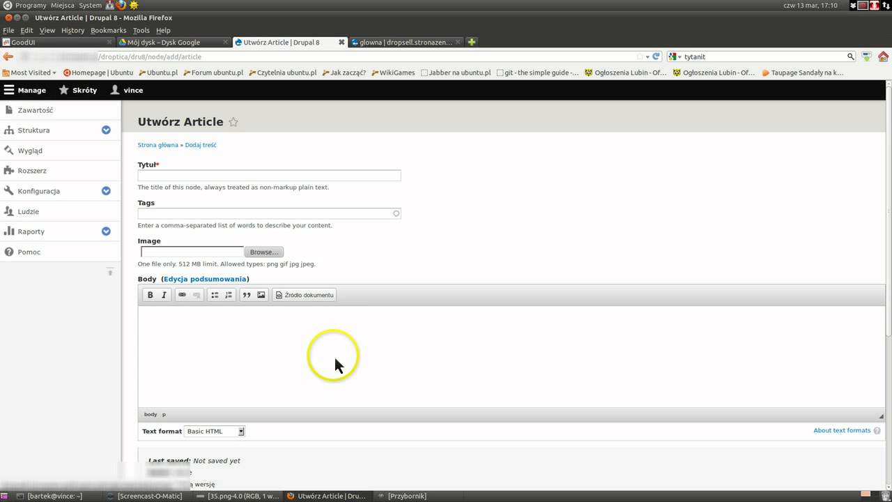 Drupal 8 - podstawowe informacje - cz2 [Droptica Drupal tutorials ...