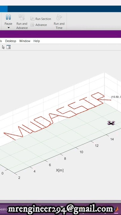 Quadcopter Trajectory Tracking Simulation On Matlab Matlabsproject Engineering Robot Matlab