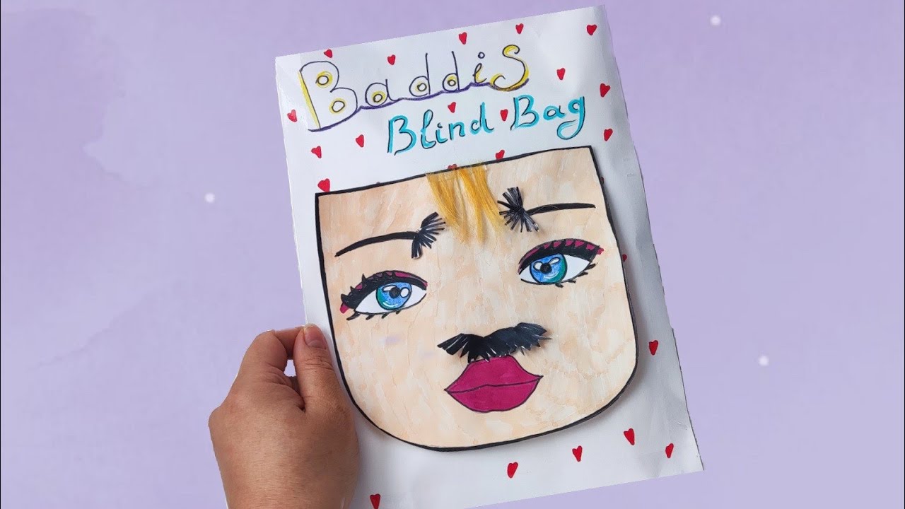 [ paperdiy ] Roblox Baddie Skincare 💄 ASMR Blind Bag Paper - YouTube