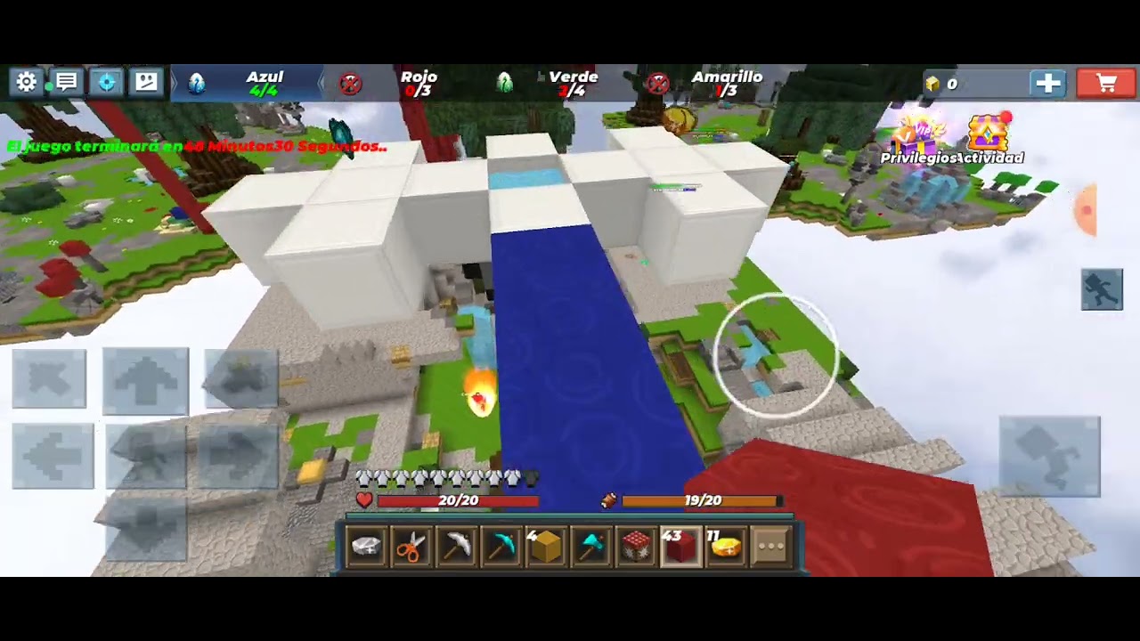 blockman go egg wars llendo al dragón - YouTube