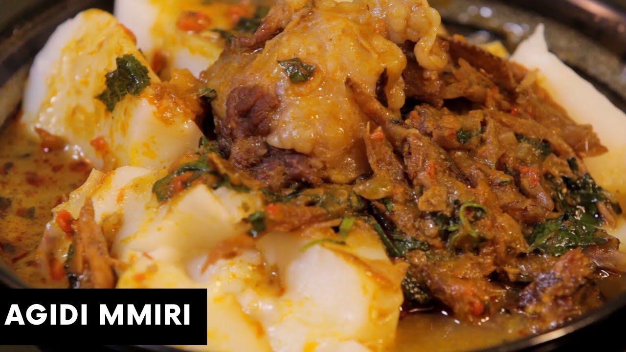 HOW TO COOK AGIDI MMIRI | IGBO KITCHEN | AFRICAN FOODS - YouTube