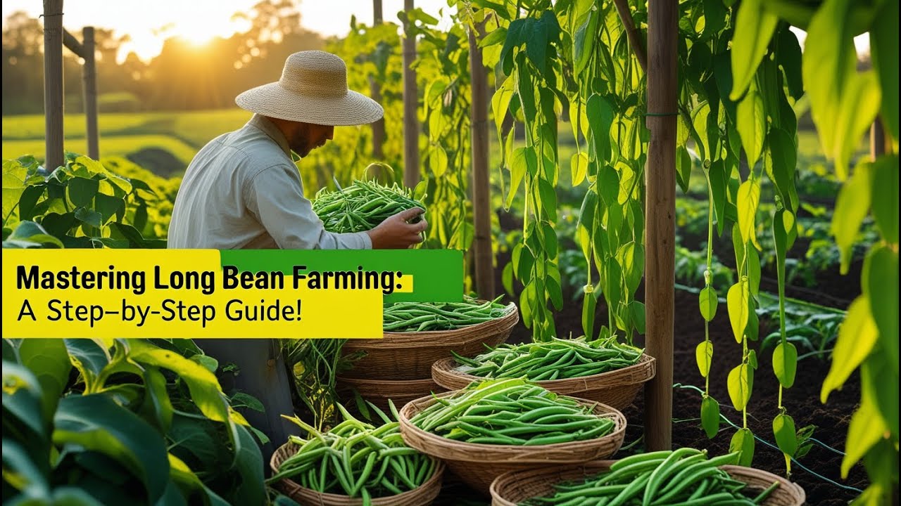 Mastering Long Bean Farming - YouTube