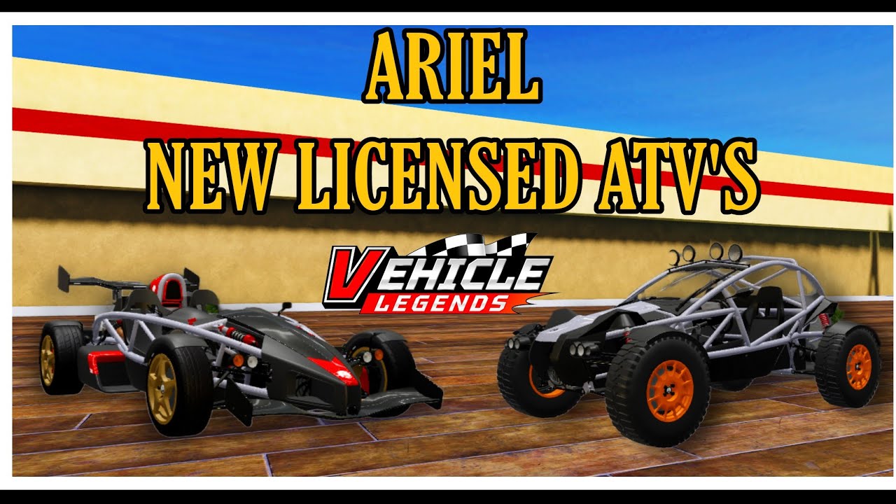 NEW LICENSED ATV'S IN VEHICLE LENGENDS ON ROBLOX - YouTube