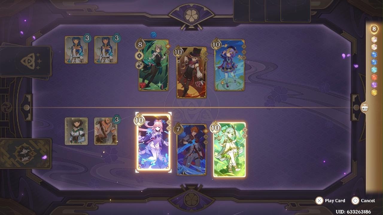 Genshin TCG Lynette serious match - YouTube