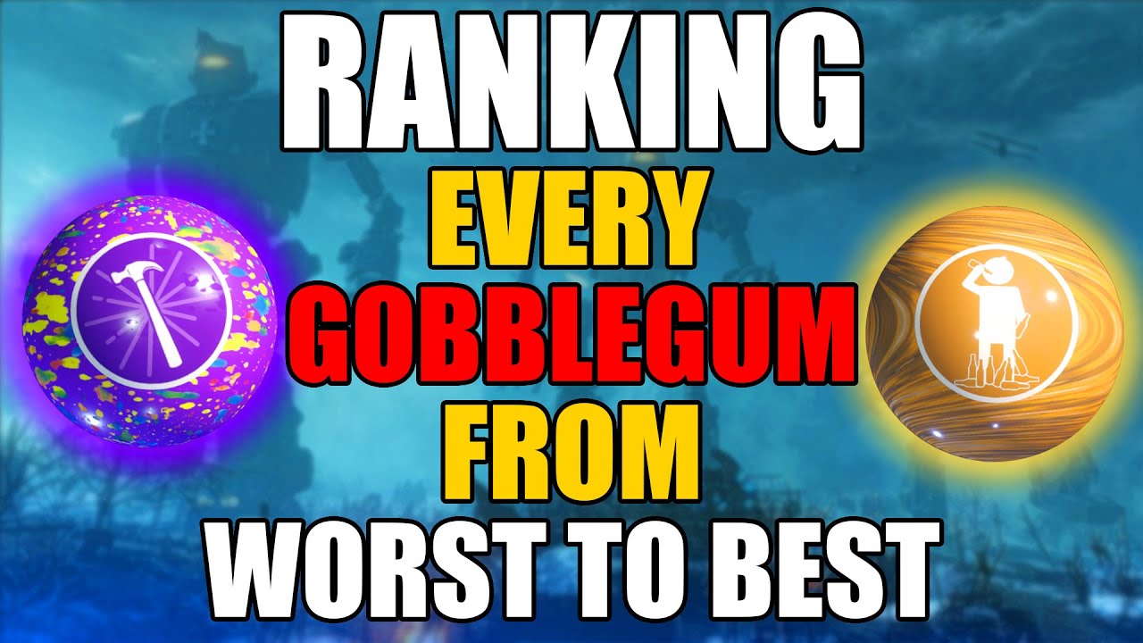RANKING EVERY GOBBLEGUM FROM WORST TO BEST - YouTube
