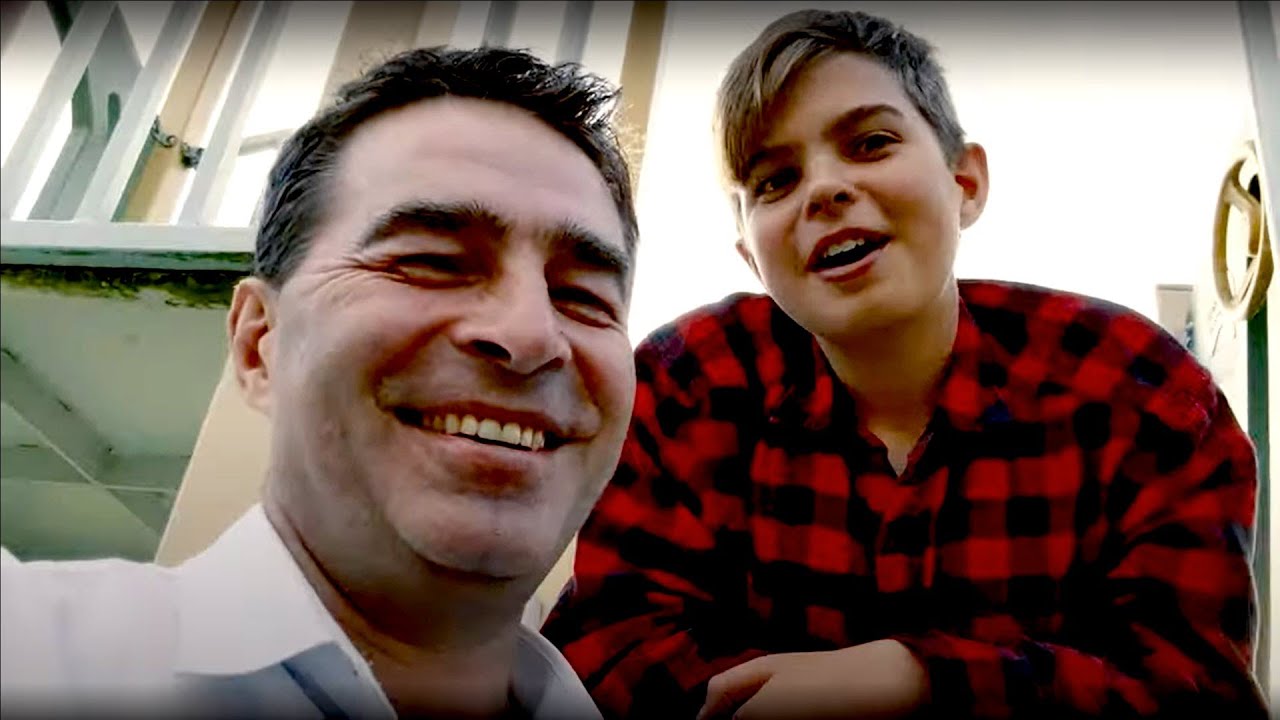 Dominic Cooper Enjoys RAWHIDE with his Dad! [Tesla Tours Video] - YouTube