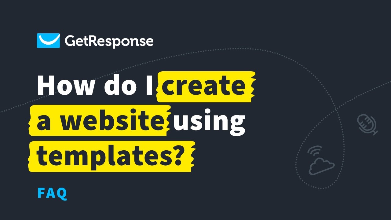 How to Create a Website Using Templates in GetResponse | Build a Website Fast and Easy - YouTube How to Create a Website Using Templates in GetResponse | Build a Website Fast and Easy - YouTube
