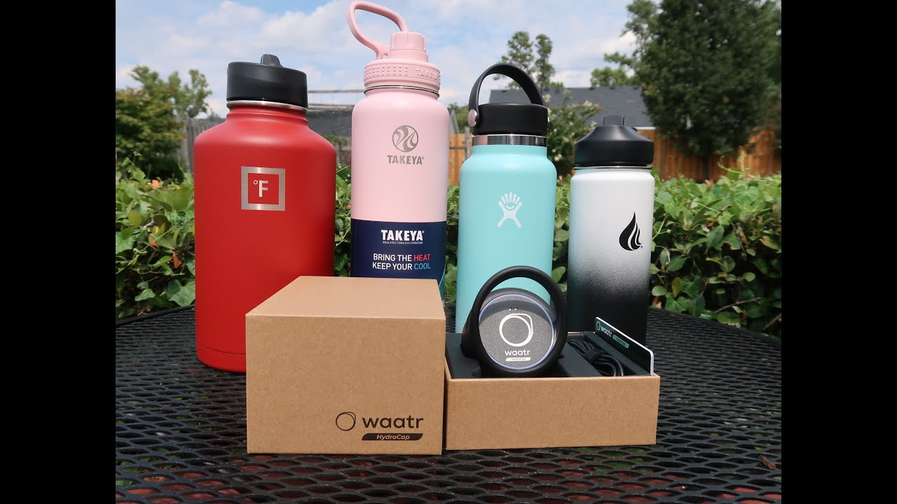 WAATR HydroCAP | PURIFY WATER | SELF-CLEAN BOTTLE | UNBOXING & FIRST ...