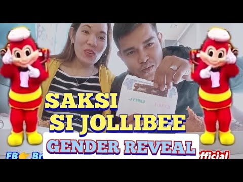 GENDER REVEAL SAKSI SI JOLLIBEE VIRAL VIDEO - YouTube