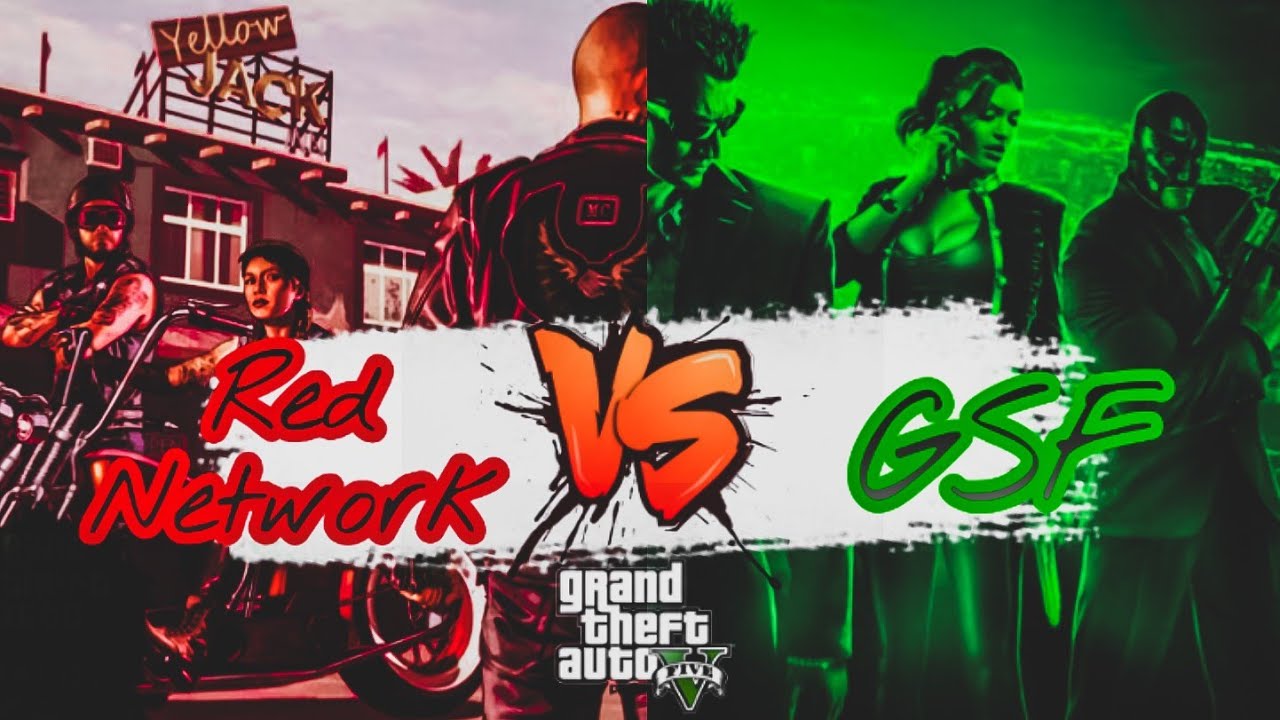 Red network VS GSF Exo life RP GTA 5 - YouTube