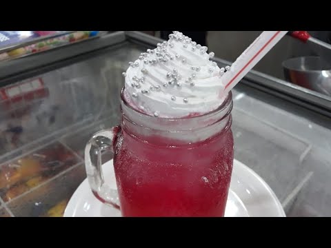 Pink float mocktail | How to make? - YouTube