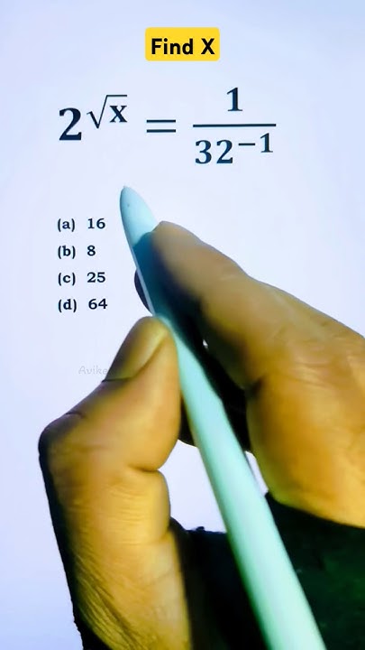 Beautiful exponent with radical math problem #shorts #maths - YouTube