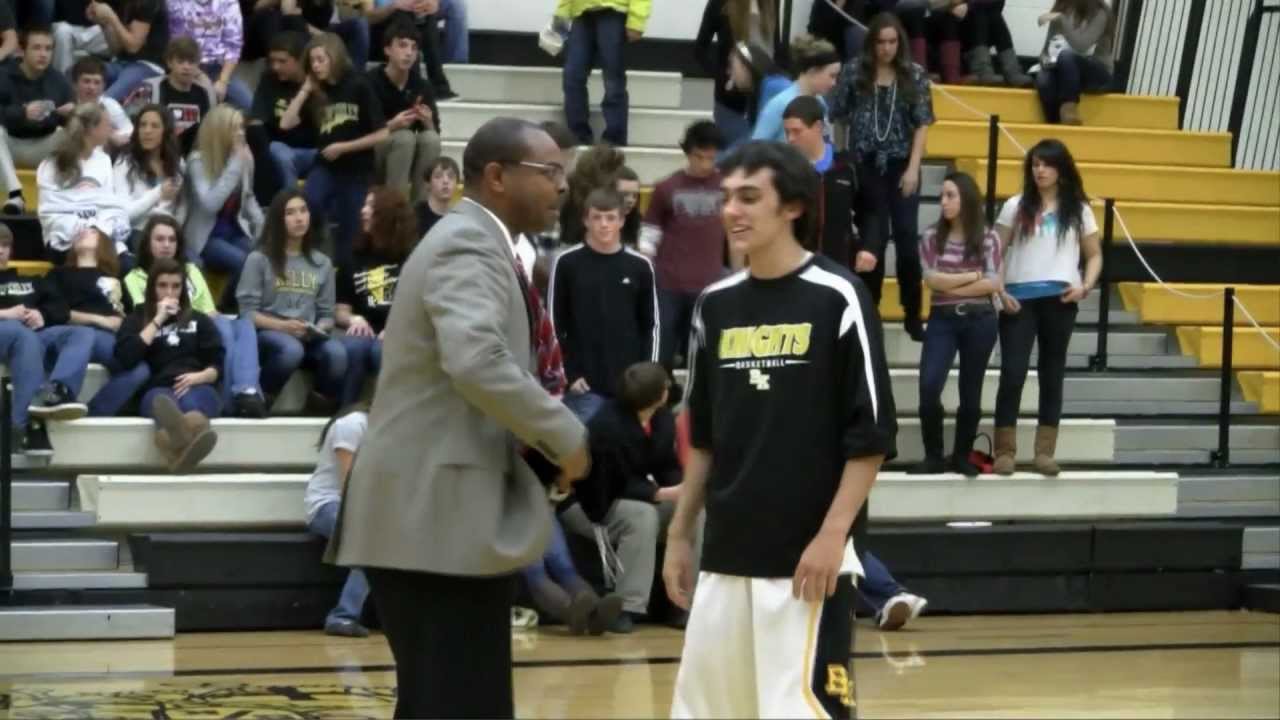 Knights in Armor Award for December Michael Bokan, presented by Mike ...