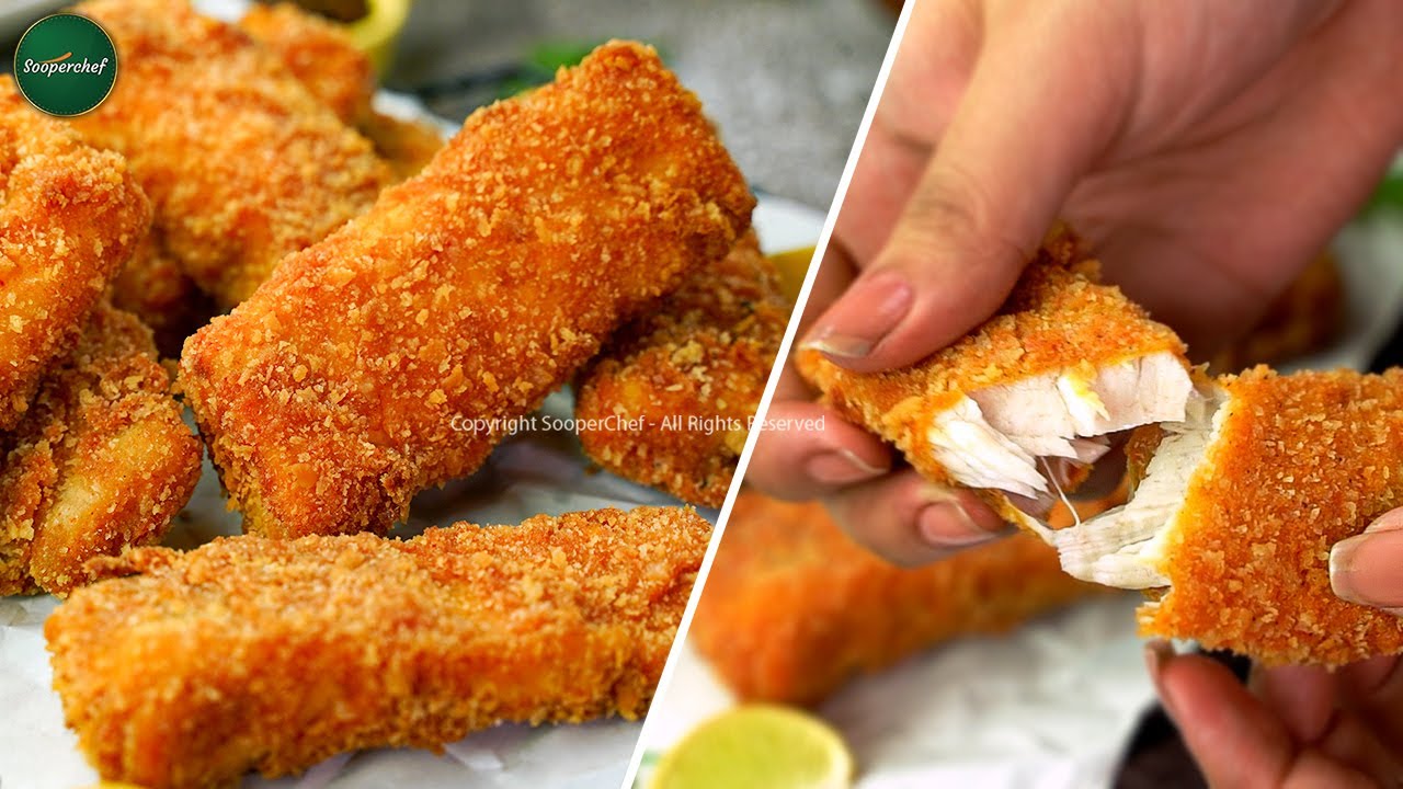 Crispy and Spicy Finger Fish Recipe - A Restaurant Style Finger Fish ...