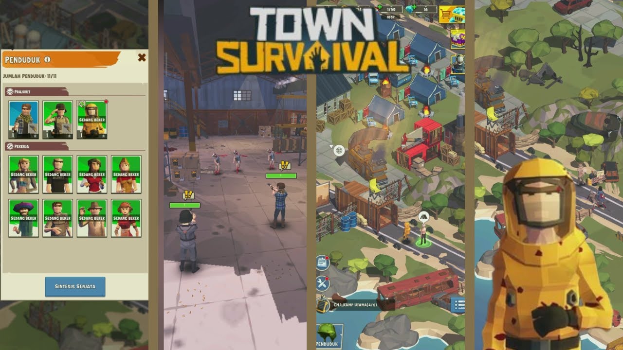 Town Survival: Zombie Game | GamePlay - YouTube