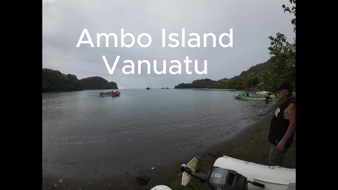 Sailing to Ambo Island, Vanuatu - YouTube
