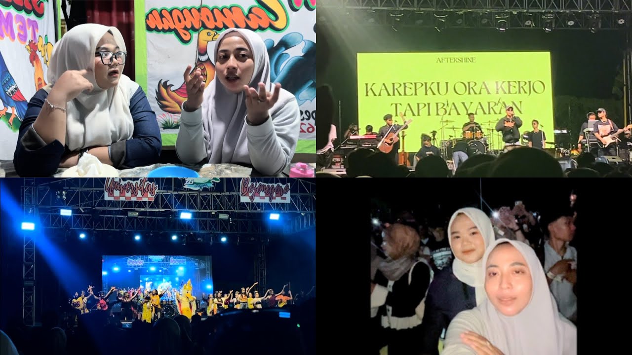 PERTAMA KALI NONTON KONSER SERUUU POLLL 🫵🏻‼️AKHIRNYA KUTU KASUR KELUAR ...