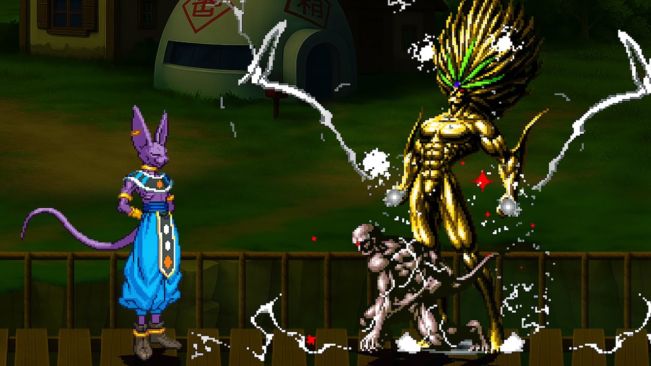 Beerus Vs. Blood Shadow Fighter - Nonchalant - YouTube