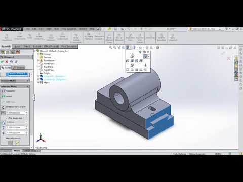 Drawing holder by using SolidWorks part4 - YouTube