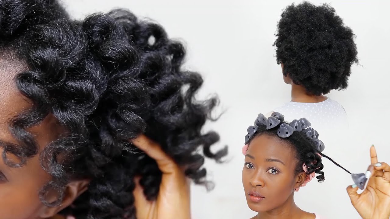 Two Ways To Get Fast Drying Curls In Winter - YouTube