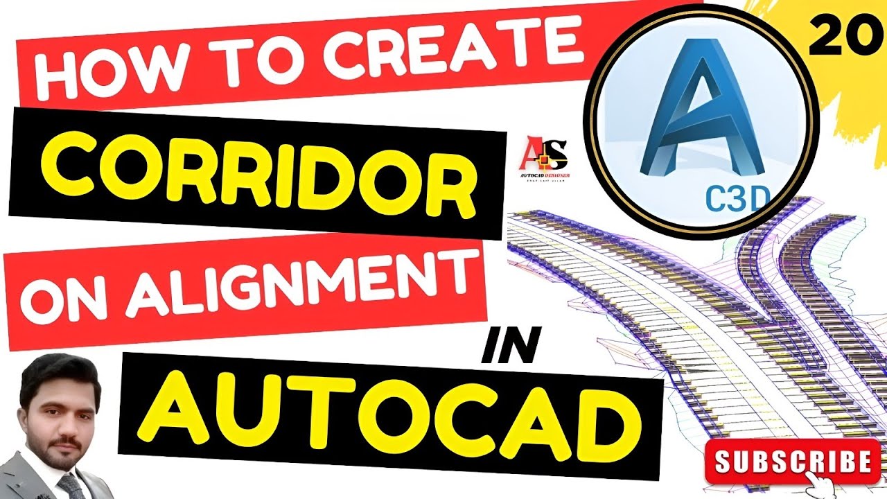 How to Create Corridor For Road Design In AutoCAD Civil 3d | Civil 3d ...