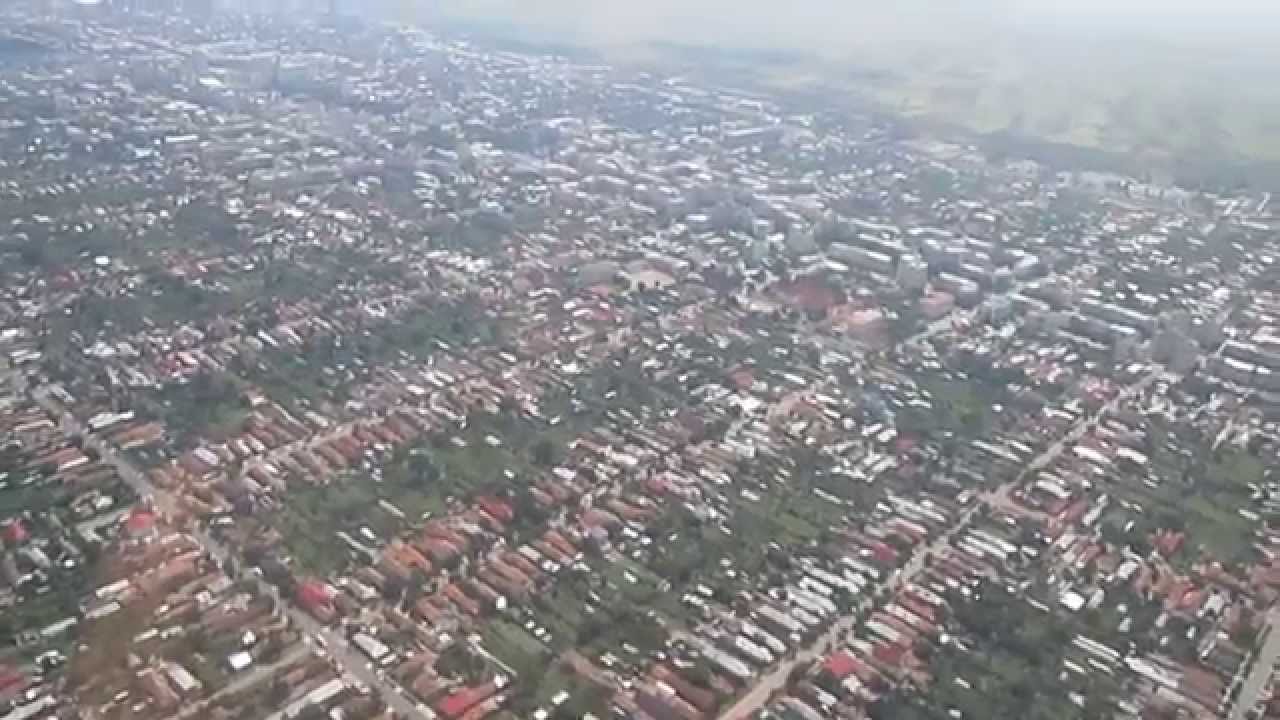 Alexandria, Teleorman, Romania vazuta din avion - YouTube