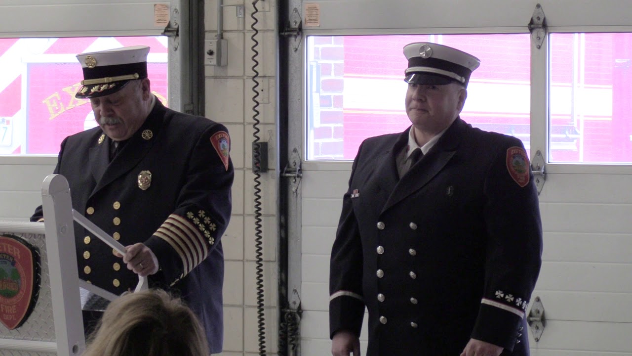 Fire Department Promotions and Recognitions - YouTube