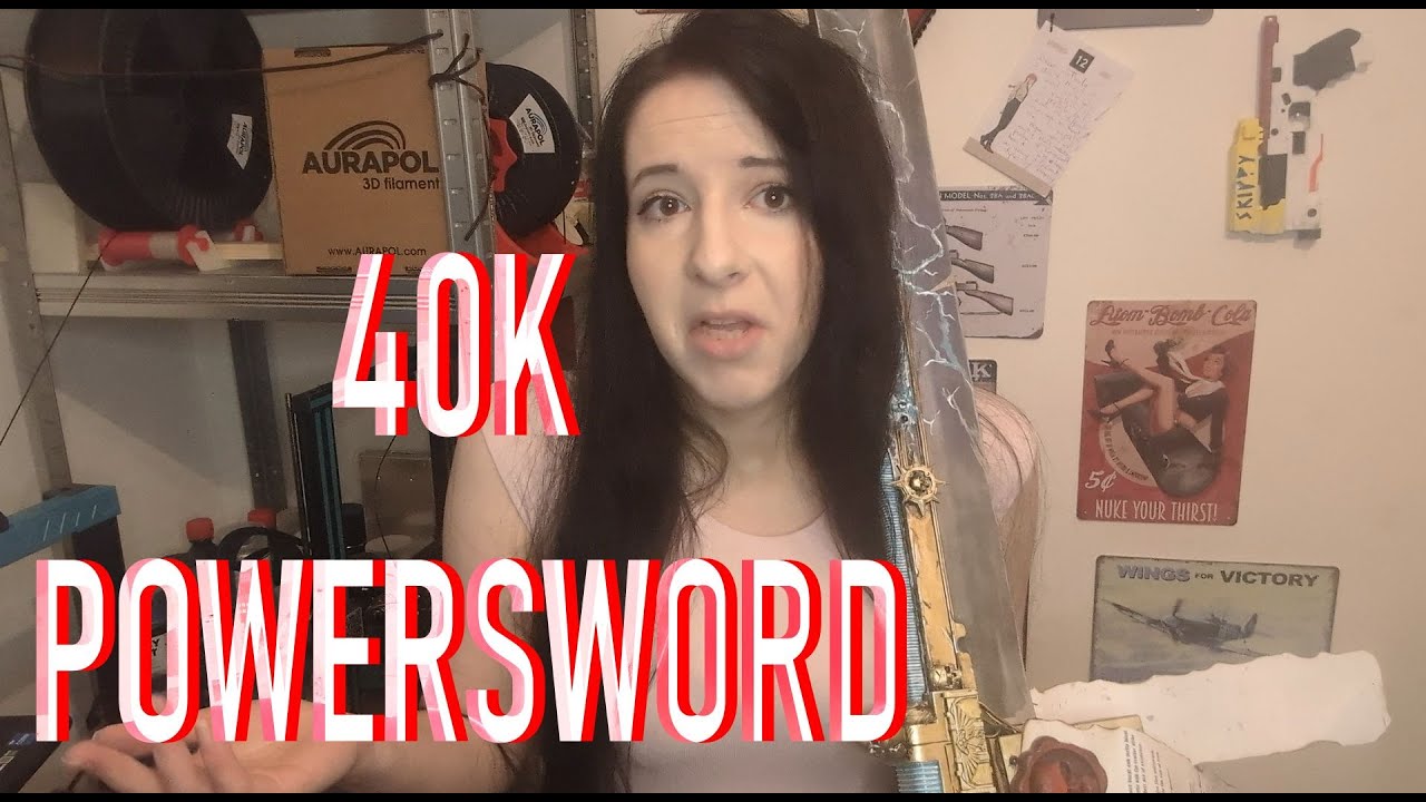IRL Powersword Warhammer 40,000 - YouTube