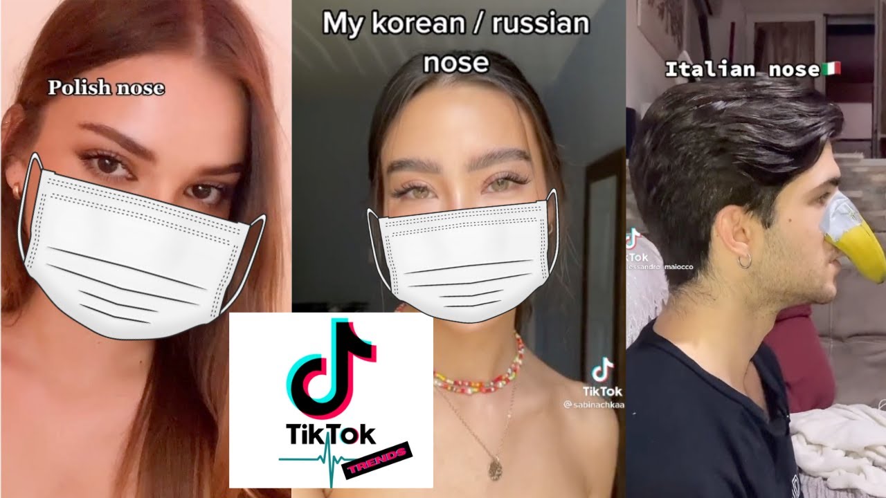 My Nose Challenge Tik Tok Trend 2021 - YouTube
