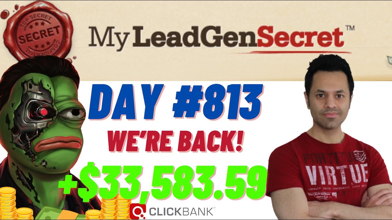 WE'RE BACK!...My Lead Gen Secret Case Study Results 2024 (Day #813 ...