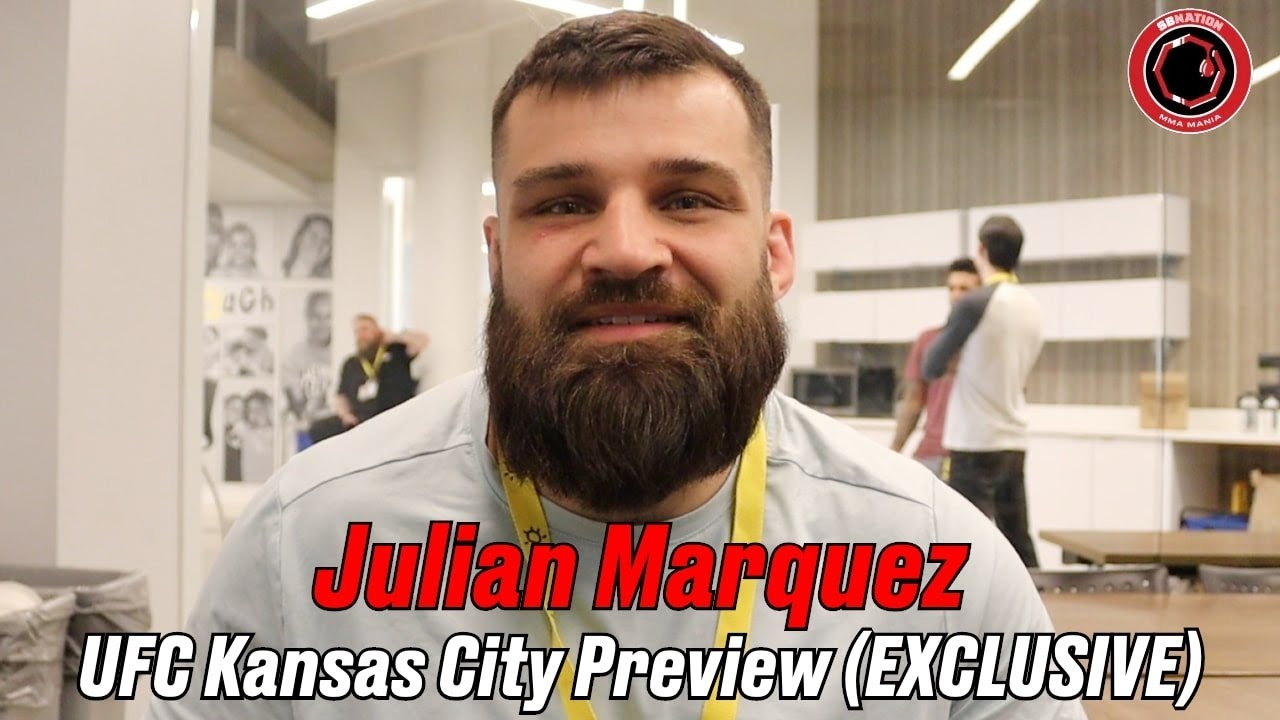 Julian Marquez previews UFC Kansas City, talks Operation Breakthrough ...