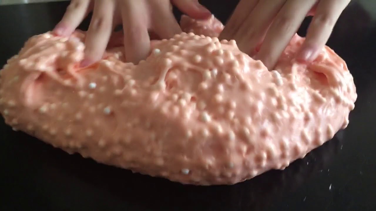 Pink floam asmr! - YouTube