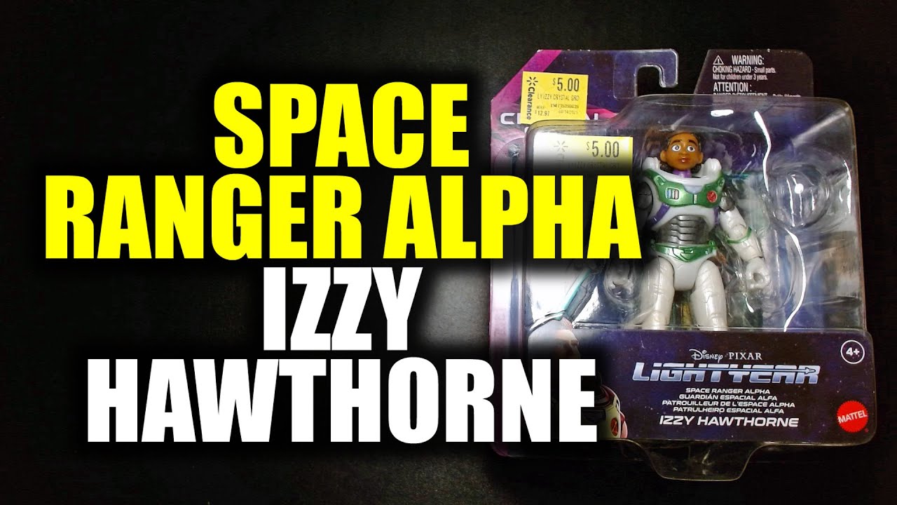 Disney Pixar Buzz Lightyear Space Ranger Alpha Izzy Hawthorne Action ...