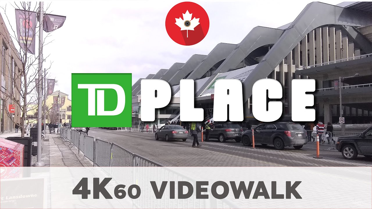 Ottawa TD Place Stadium Walk Tour | 29 April 2021| 4K UHD 60fps - YouTube