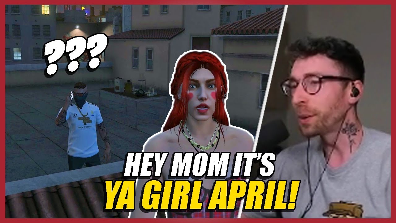 April Calls Her Mom 😂 | Nopixel GTA RP - YouTube