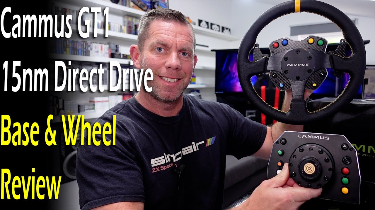 Cammus GT1 Direct Drive 15nm Base & Wheel Review - YouTube
