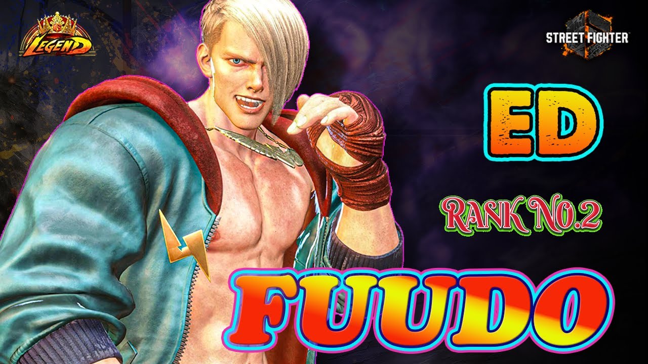 SF6 🔥 FUUDO ED - No.2 Ranked "ED" 👊 SF6 High Level Matches - YouTube