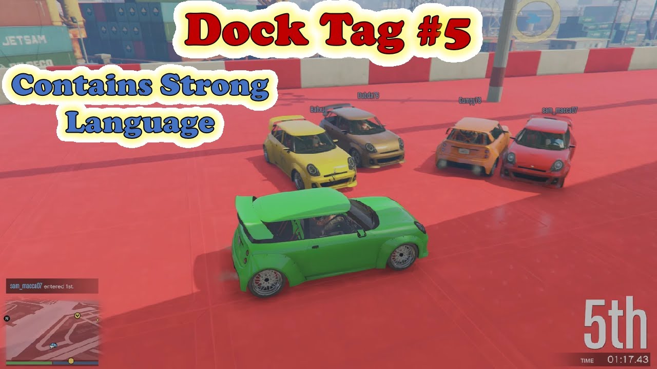 GTA 5 Online - Dock TAG 5th Play (Fun time) - YouTube