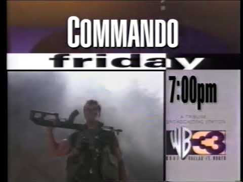 Commando Promo Friday at 7:00pm on WB 33 KDAF Dallas/Fort Worth ...