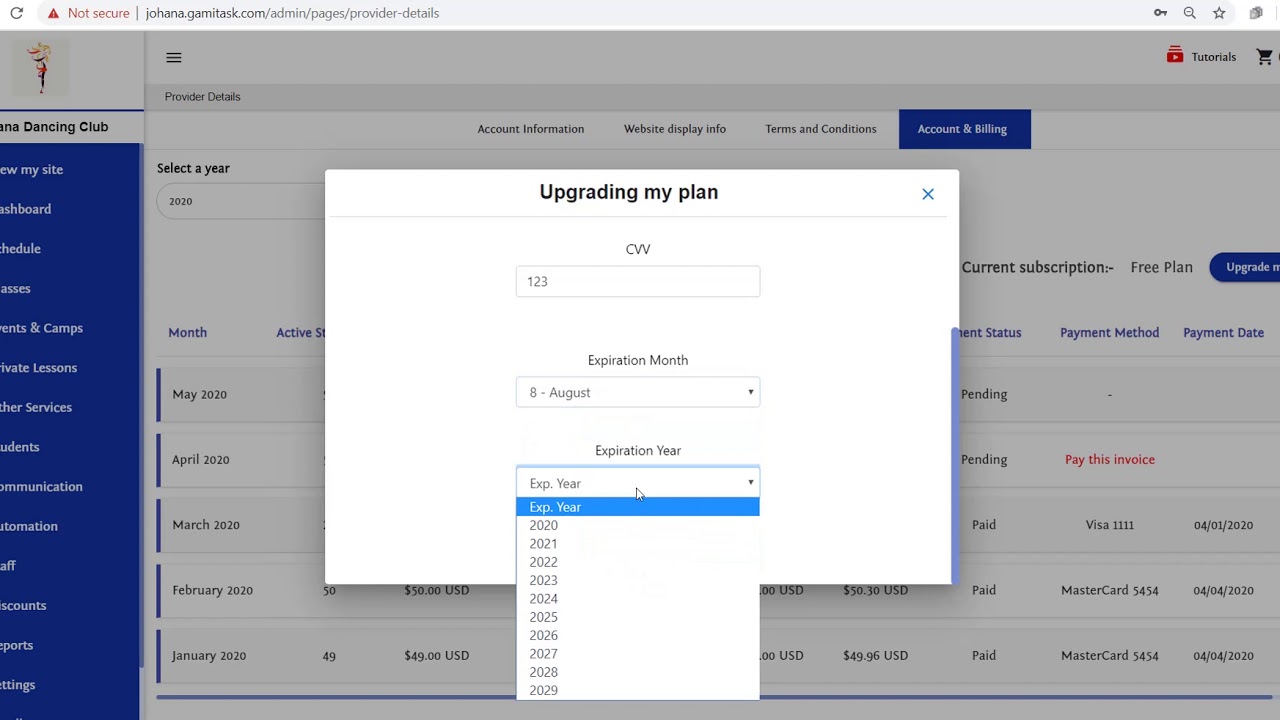 How to upgrade your account subscription - YouTube