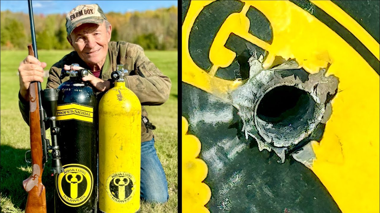 Do Scuba Tanks Blow-Up When Shot? | Scuba Tech Tips: S18E15 - YouTube