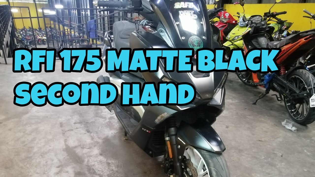 RFI 175 MATTE BLACK REPO - YouTube