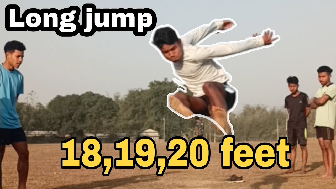 long jump tricks😱/long jump techniques/long jump kaise mare - YouTube