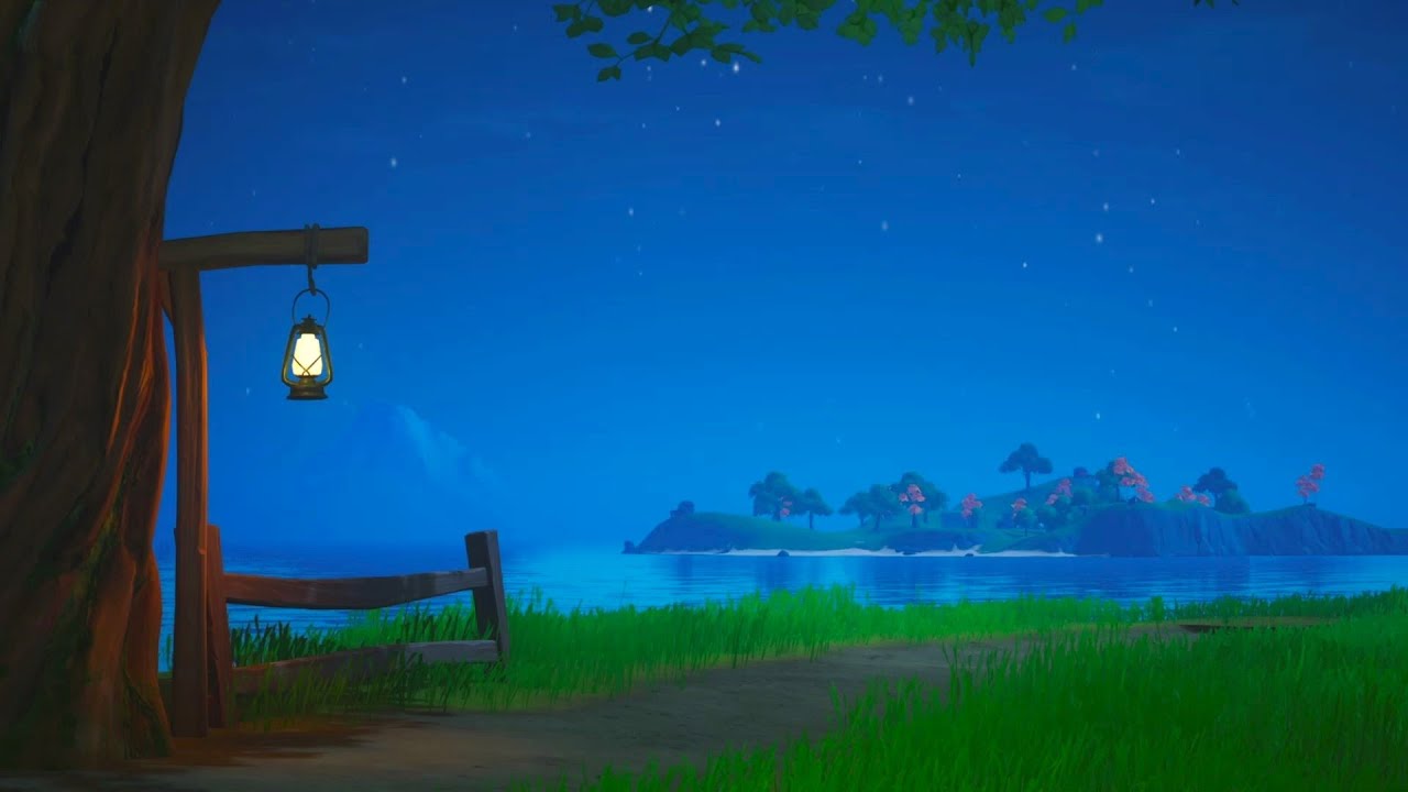Ice Isle [Night] | Fortnite Ambience - YouTube