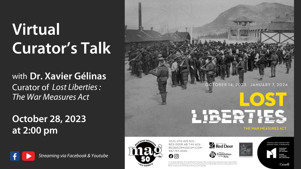 Lost Liberties Virtual Curator's Talk - YouTube