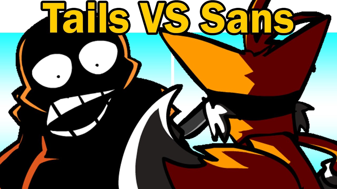 Friday Night Funkin' - Tails VS Sans (FNF Mod) - YouTube