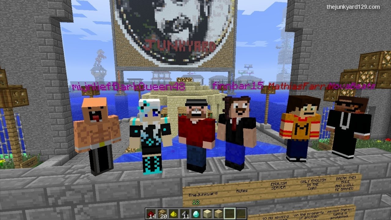 Minecraft Server idea's with Moderators - YouTube